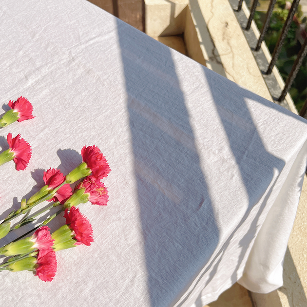 Linen Tablecloths, Australia | Made-To-Order Pure Linen Tablecloth Online