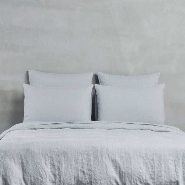 French Linen Duvet Covers | Linen Duvet Cover Mid Grey