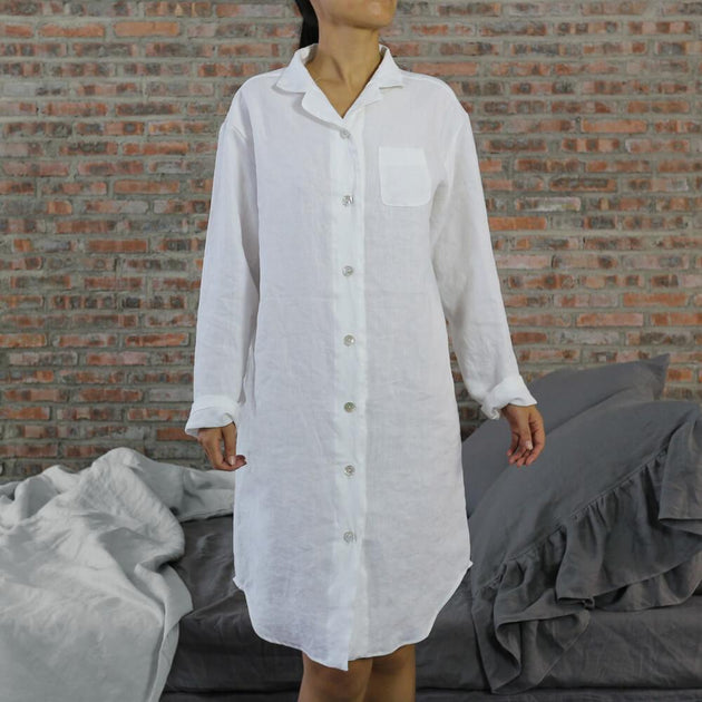 Loungewear Long Soft Washed Linen for Women